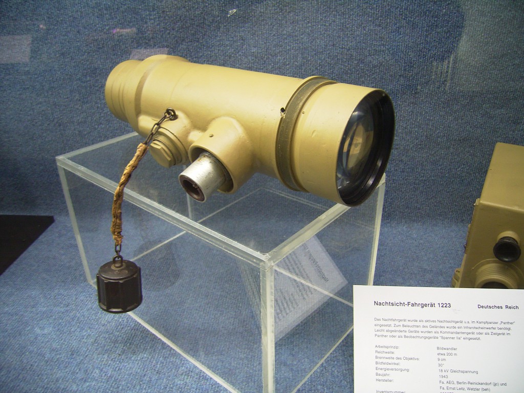 German WWII Infra-Red Equipment - Research Blog - Sturmpanzer.com